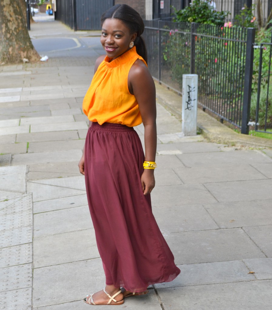 Two Ways To Wear It: My Favourite Orange Top - Mirror Me | London ...